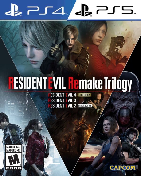Resident Evil Remake Trilogy – DGR Galaxy | Juegos y Codigos para Playstation